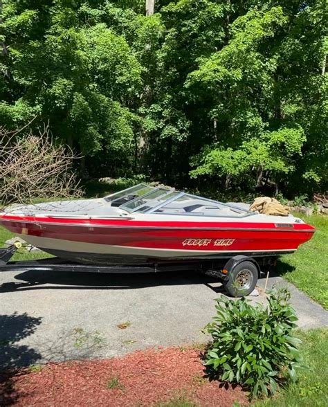 Maxum 18 Runabout Boat Stern And Has Trailer 1991 For Sale For 776