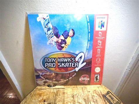 Tony Hawk Pro Skater 2 Nintendo N64 Soundtrack Vinyl Record Etsy
