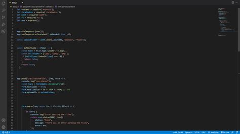 Javascript Problemb In Formidable In Node Js Stack Overflow