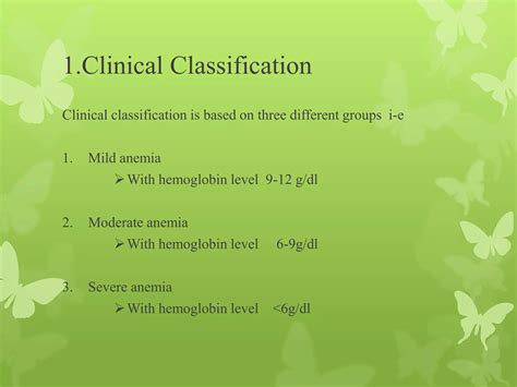 Anemia And Its Classification Pptx