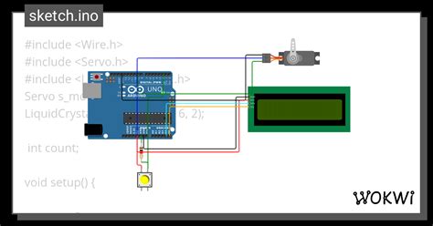 Servo Wokwi Esp32 Stm32 Arduino Simulator