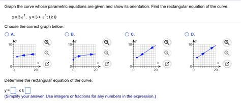 Solved Graph The Curve Whose Parametric Equations Are Given Chegg
