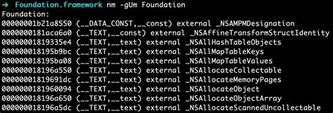 巧用nm命令 知乎