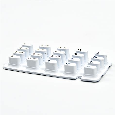 OEM Customized Silicone Rubber Buttons Custom Silicone Rubber Keypad Silicone Keypad And Button