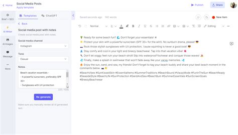 Ai Social Media Post Generator By Narrato Free Tool
