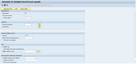 PC M CALC SAP Tcode Payroll Simulation Germany