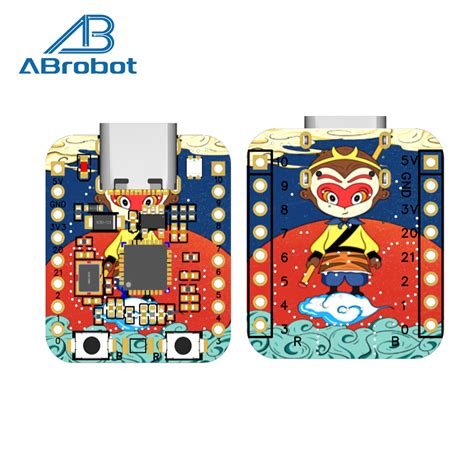 开发esp32 C3mini彩色丝印esp32wifi蓝牙拇指大小开发板