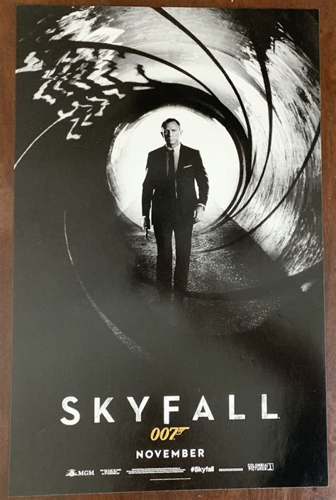 James Bond Skyfall Poster Skyfall James Bond 007 Poster By Bartnikp