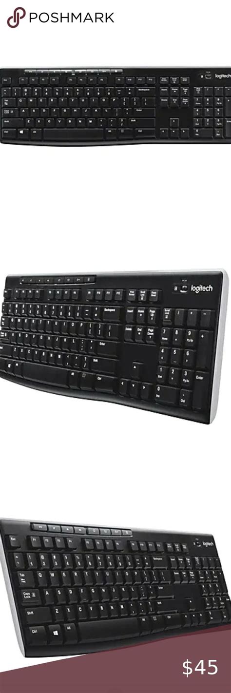 Logitech K USB Wireless Keyboard Black Excellent Condition In Logitech Keyboard Usb