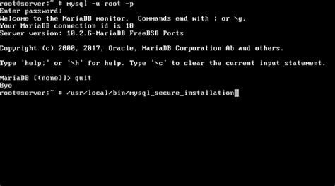 Install Nginx Mariadb And Php Femp Stack On Freebsd 11