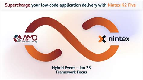 Supercharge Your Application Delivery With Nintex K2 Five Nintex On Prem Youtube
