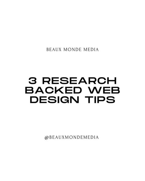 tips to make you a better web designer artofit