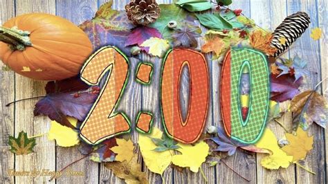 2 Minute Fall Timer Autumn Countdown🍃🍁🍂 Fall Countdown Autumn