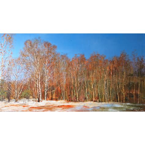 Купить картину Весна в Москве от художника Абжинов Эдуард