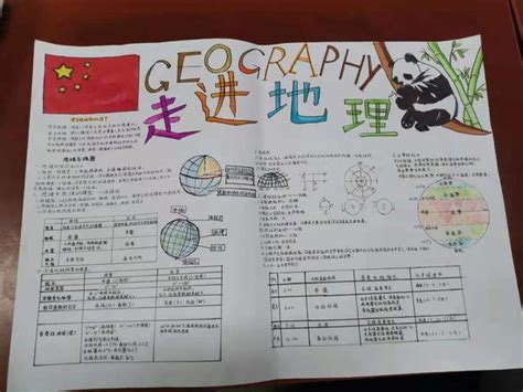 地理七下亚洲手抄报 地理手抄报 普车都