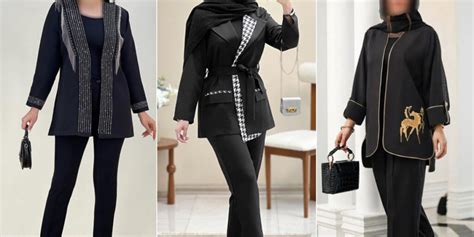 ۲۷ مدل کت و شلوار زنانه مشکی که برای هر موقعیتی مناسب و جذابند چی بپوشم