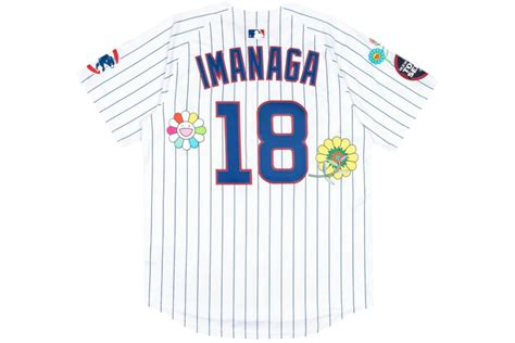 Nike X Takashi Murakami X Mlb World Tour Tokyo Series 2025 Cubs Imanaga Jersey Multicolor メンズ