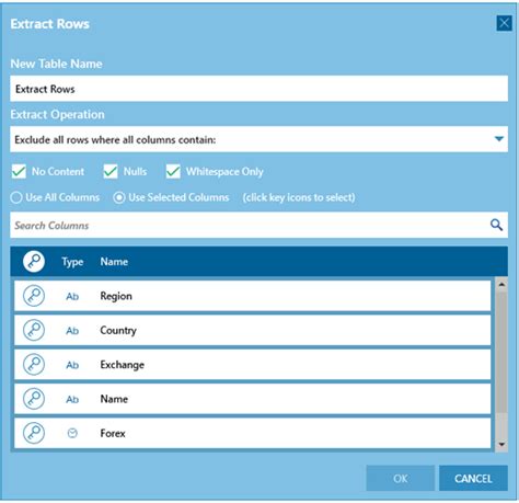 Monarch Help Extracting Blanks Nulls And White Spaces