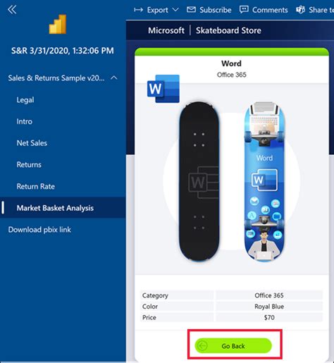 Learn How Buttons Work In The Power BI Service Power BI Microsoft Learn
