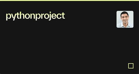 Pythonproject Codesandbox
