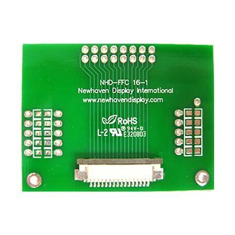 16 Pin 1mm Pitch Ffc Connector Breakout Board