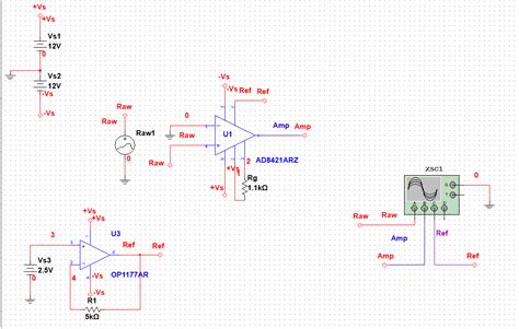 Adc Level Shifting Not Working In Instrumentation Amplifier Electrical Engineering Stack