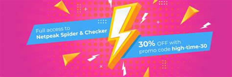 free full access to netpeak spider and checker and 30 off any subscription netpeak software blog