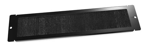 Hyperline TCB-TTB-RAL9004 Панель с щеточным кабельным вводом в пол ...