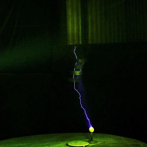 Discharge Formation Between A Single Positively Charged Thunderstorm