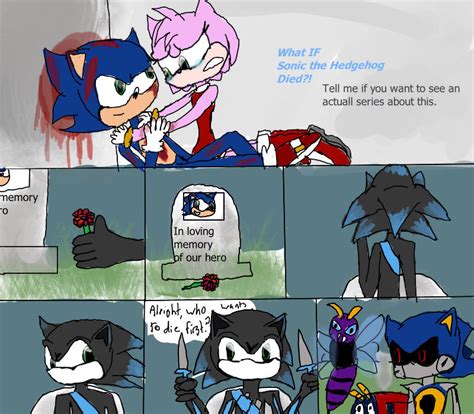 What If Sonic The Hedgehog Died By Funtimedrawings101 On Deviantart