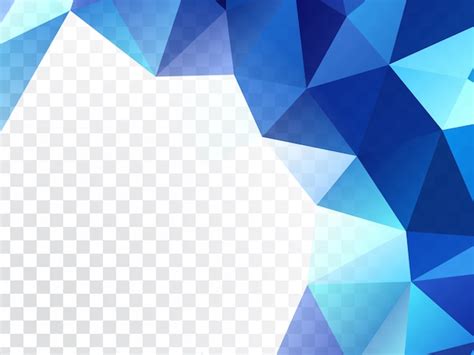 현대 블루 웨이브 투명 배경 무료 벡터