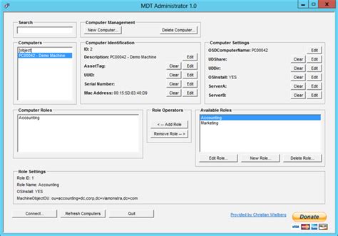 New Superior Admin Tool For The Mdt Database By Christian Wistberg Deployment Research