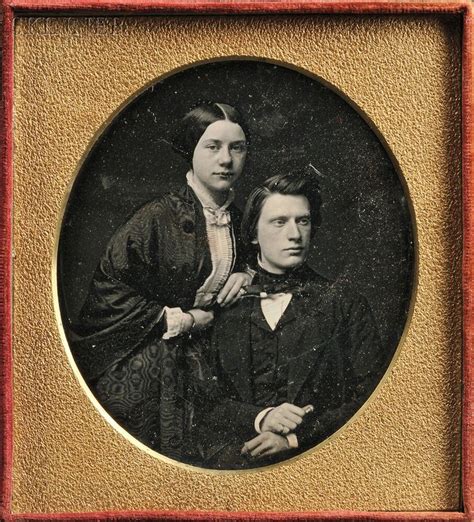 American School 19th Century Quarter Plate Daguerreotype Portrait Of A