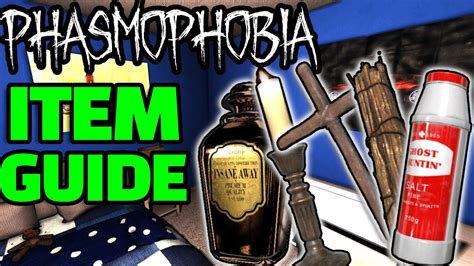 How To Use Every Unlockable Tier 1 Item In Phasmophobia Youtube