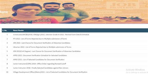 Rsmssb Exam Dates 2022 Released Check Details Here