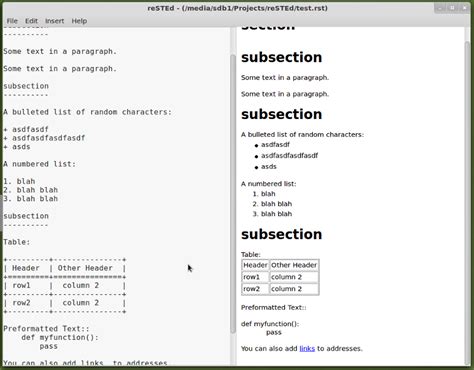 Github Dawsonjonrested A Restructuredtext Editor
