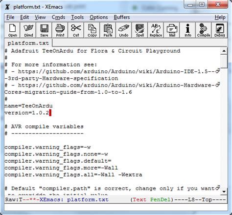 Package Update Workflow Using Board Package Tool To Update Adafruit Arduino Packages