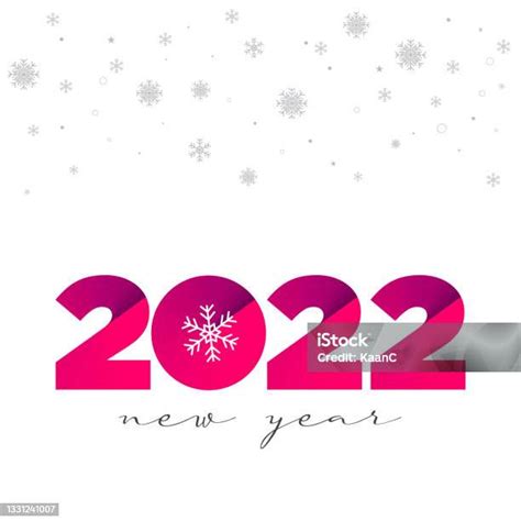 2022 년 새해 편지 휴일 인사말 카드 추상 숫자 벡터 그림입니다 인사말 카드 초대장 캘린더 등의 휴일 디자인 0명에 대한 스톡 벡터 아트 및 기타 이미지 Istock