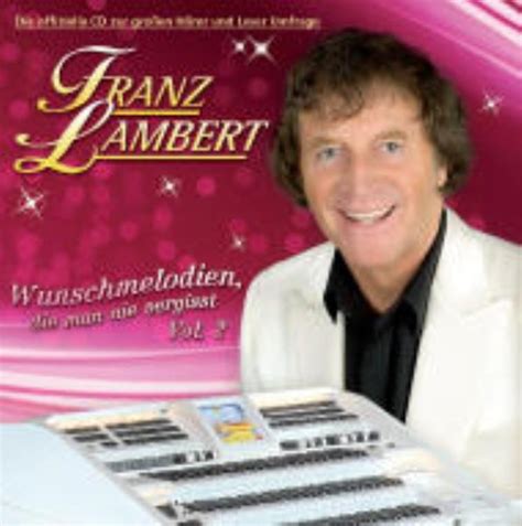 Cd Franz Lambert Wunschmelodien Vol 2