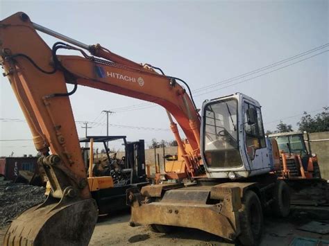 Original Colour Hitachi Wheel Excavator Ex100wd 1 Ex100wd 2