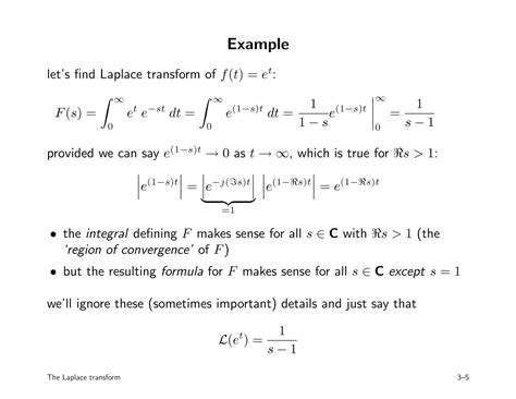 SOLUTION Laplace Transform Tutorial Studypool