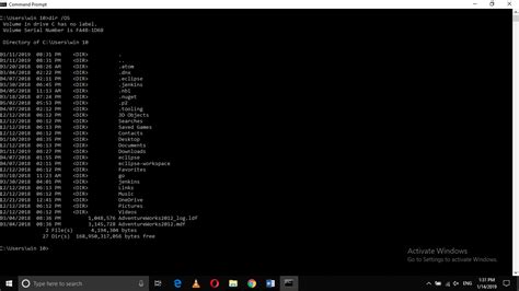 How To Use The Dir Command In Windows 10