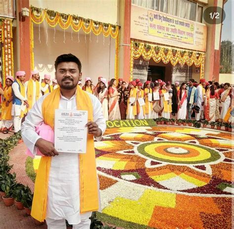 Graduated What A Journey It Was 🌹 Sarthak Srivastava