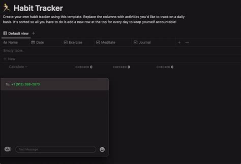 How To Create A Habit Tracker With Twilio Functions And Notion Twilio