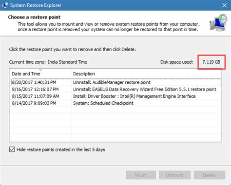How To Delete Old System Restore Points In Windows Make Tech Easier