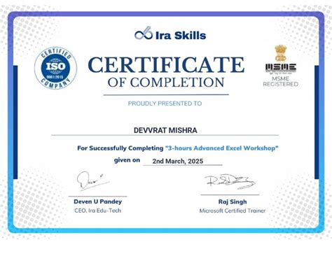 Advancedexcel Excelskills Dataanalysis Learningneverstops… Devvrat Mishra
