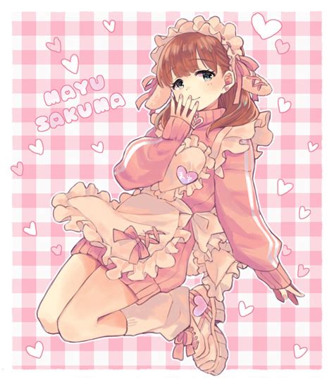 Sakuma Mayu Idolmaster And 1 More Drawn By Babui4 Danbooru