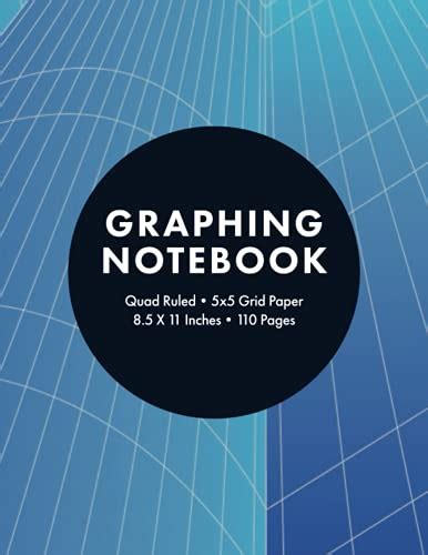 Graphing Notebook Quad Ruled Composition Notebook Graph Paper