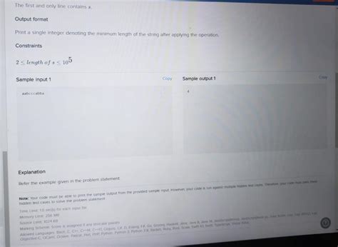 Solved String Minimization Max Score 20000 You Are Given A