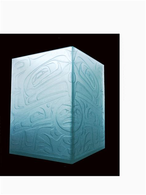 Sand Blasted Glass Sugar Cube Cabin And Gallery